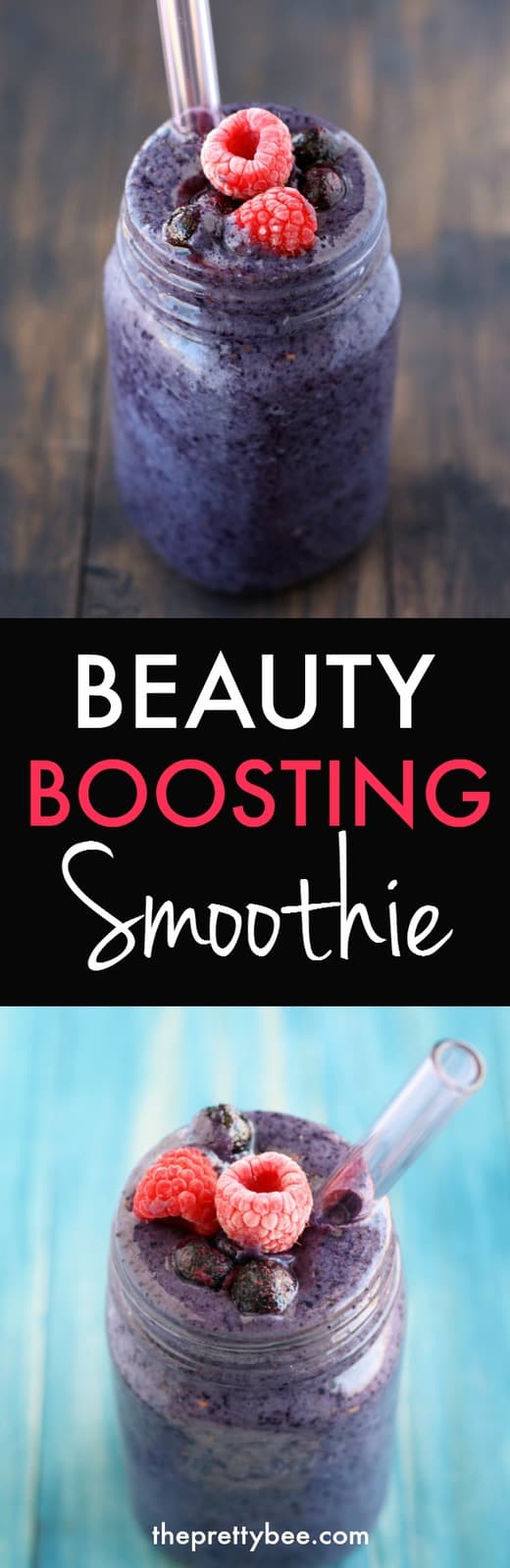 Dairy Free Berry Smoothie. - The Pretty Bee