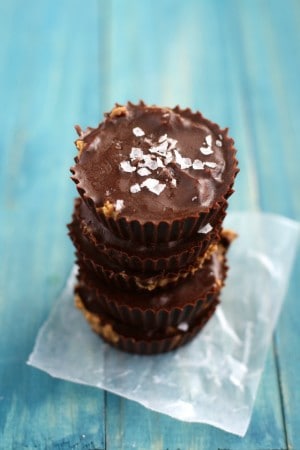 Salted Sunbutter Cups. - The Pretty Bee