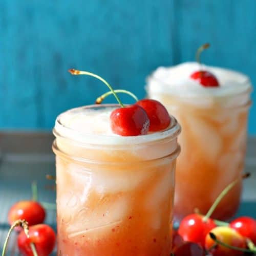 Sparkling Cherry Limeade. - The Pretty Bee