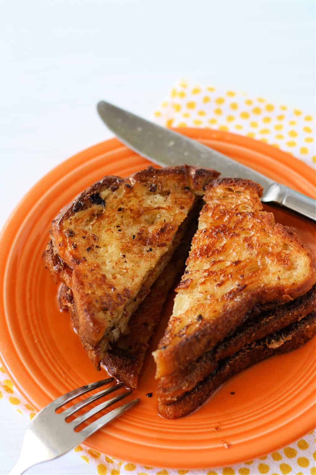 The Best Egg Free French Toast (Vegan, Gluten Free). - The Pretty Bee