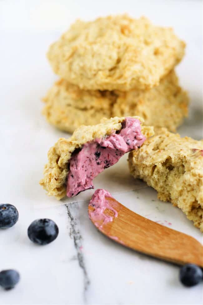 Fluffy Egg Free Dairy Free Biscuits. - The Pretty Bee