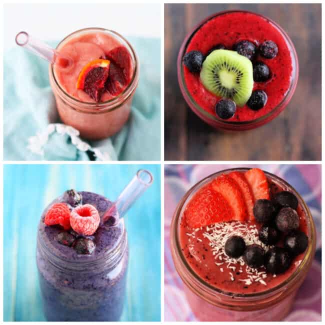 50 Delicious Smoothie Recipes. - The Pretty Bee