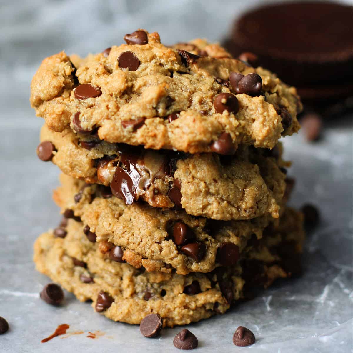 Extra Decadent Sunbutter Cookies. - The Pretty Bee