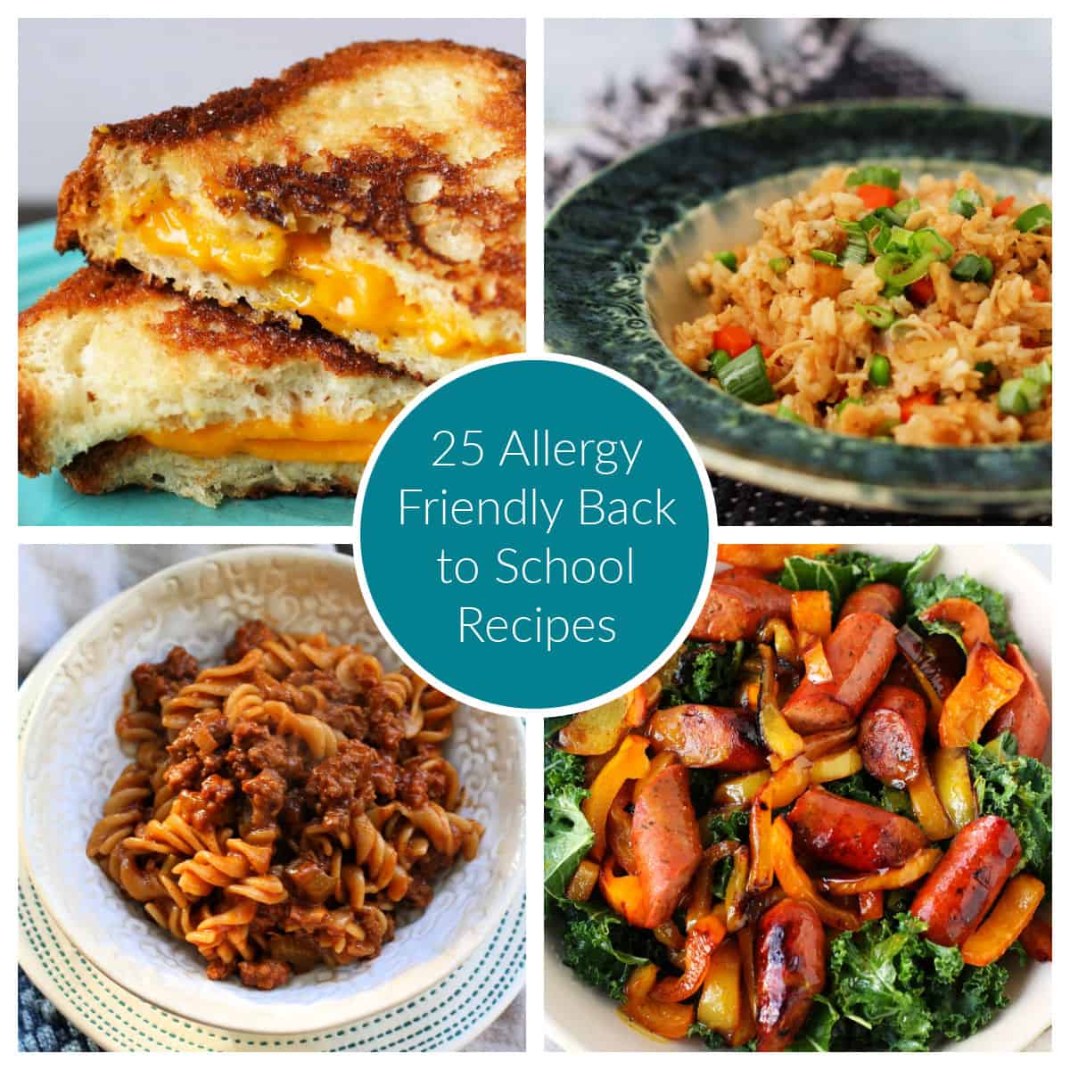 25 Allergy Friendly Back to School Dinner Recipes. - The Pretty Bee